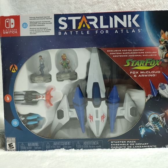 Nintendo | Toys | Starlink Battle For Atlas Starter Pack Nintendo Switch Starfox Arwing No Game ...